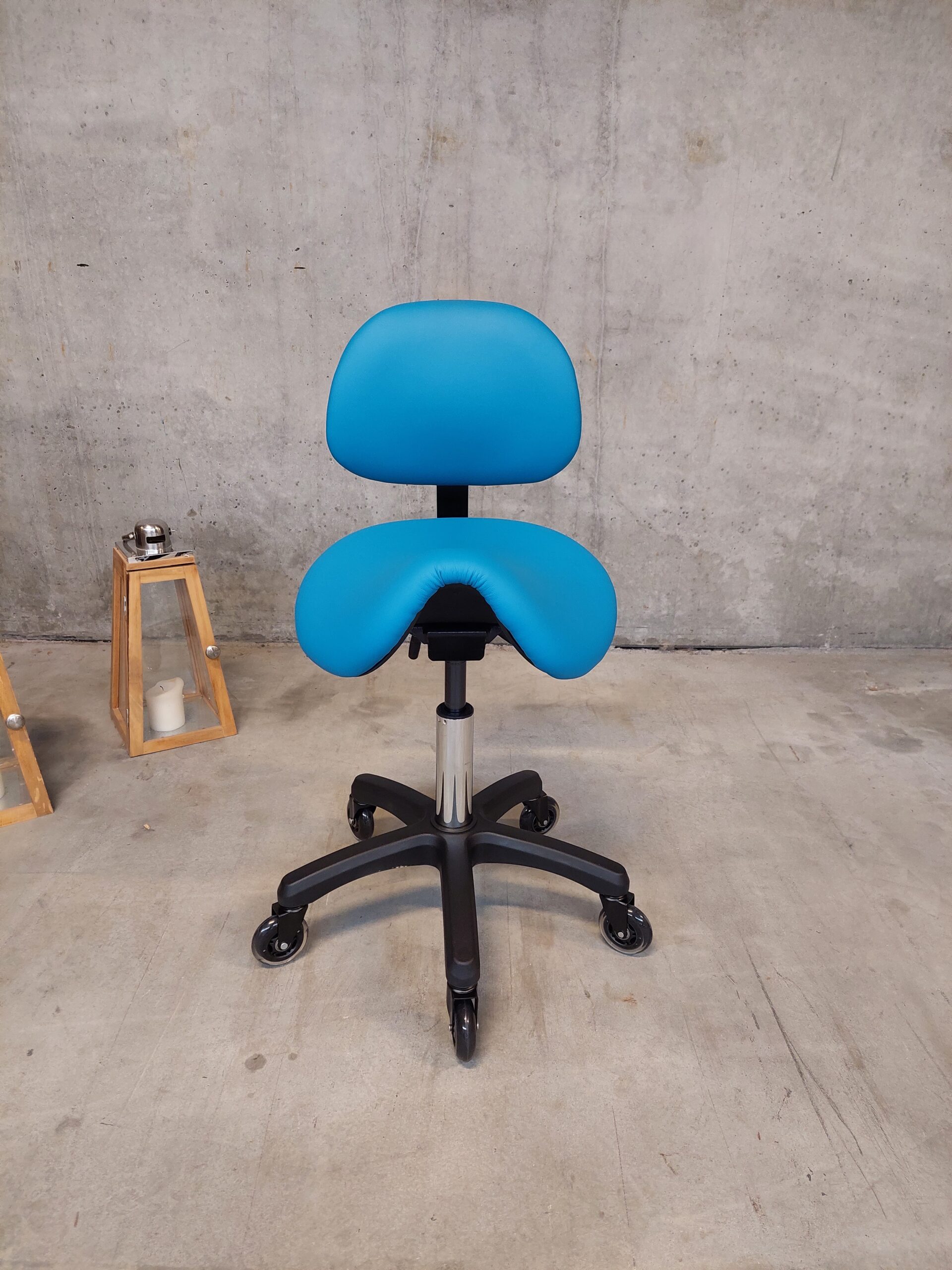 Egholm Sadelstol bred 020-400 m ryg - Egholm Stole ApS